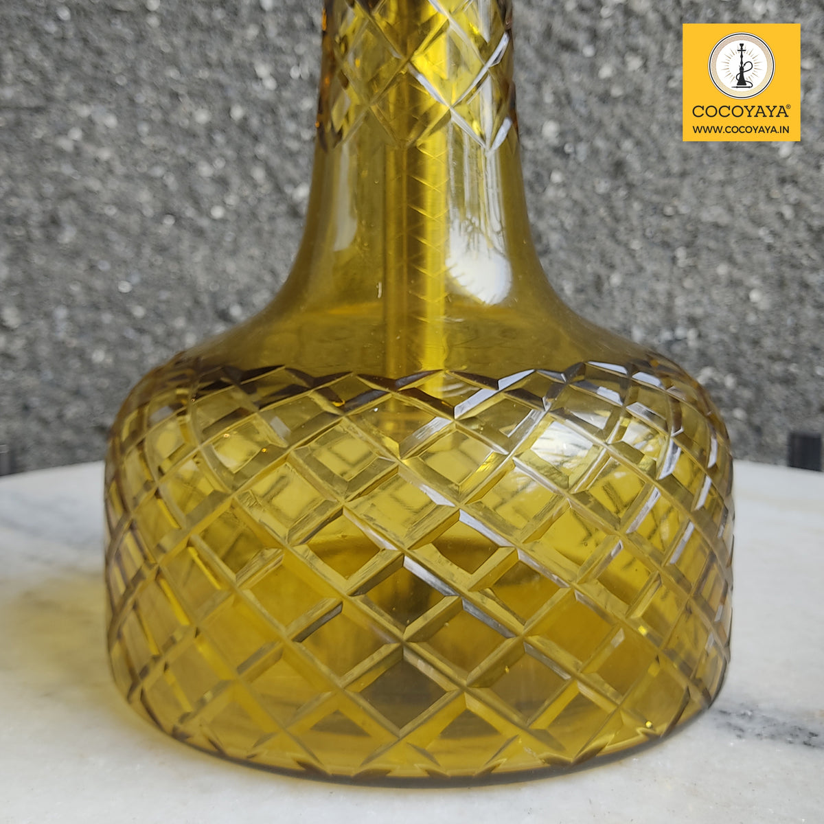COCOYAYA Prince Series Big Valencia Hookah Champagne (Amber Base) (Wit ...